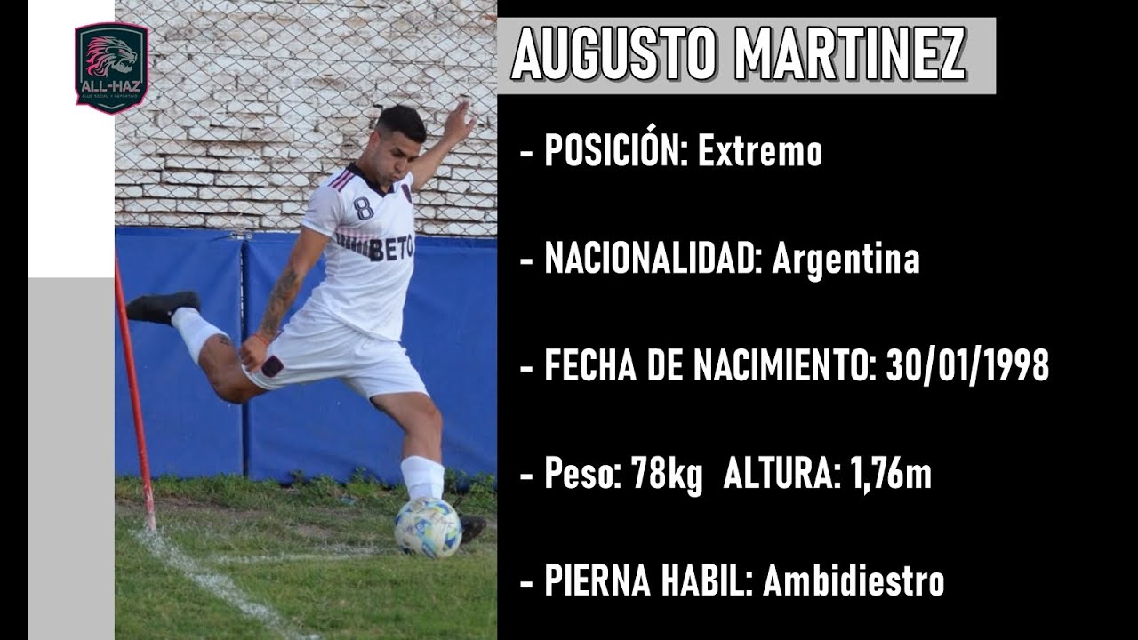 Augusto Martinez Compacto 2023 - YouTube