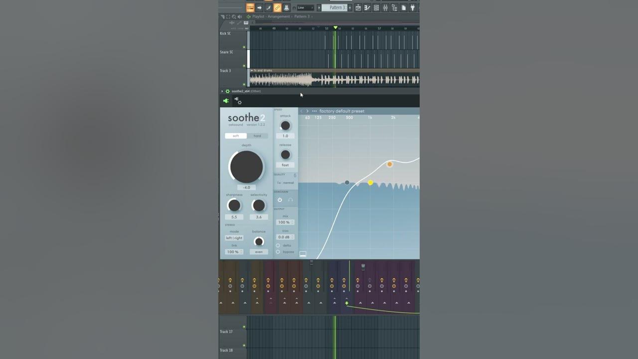 EASY Clean Mix Guide - Use SOOTHE to Sidechain Lead to Instrumental Tutorial #shorts - YouTube