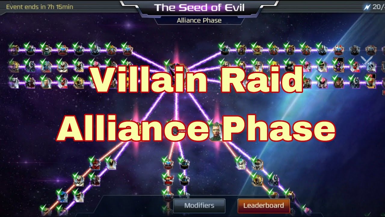 Power Rangers Legacy Wars~Alliance Phase~Villain Raid - YouTube