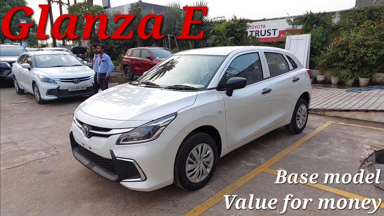 Toyota Glanza E variant | base variant 2022 |only 6.60 lakh | value for ...