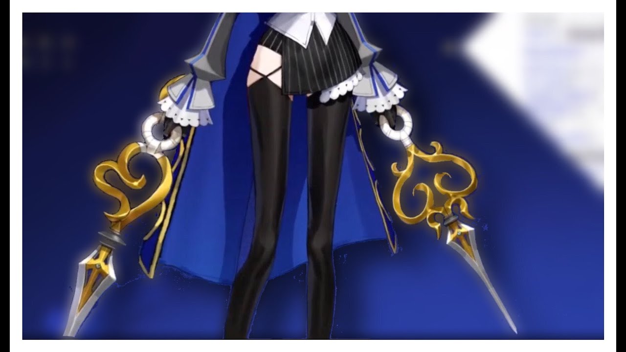 Kronii reveals her Swords and Super Model Legs - YouTube