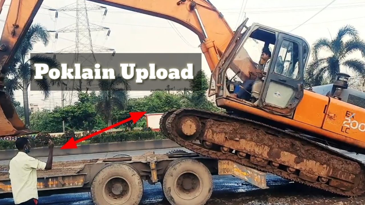 How To Upload Poclain_ On Track Loading In Amazing Stayle By ...