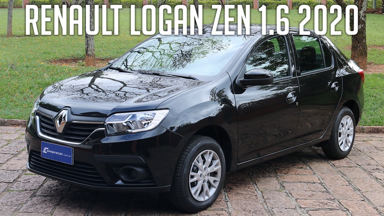Avaliação: Renault Logan Zen 1.6 2020 - YouTube