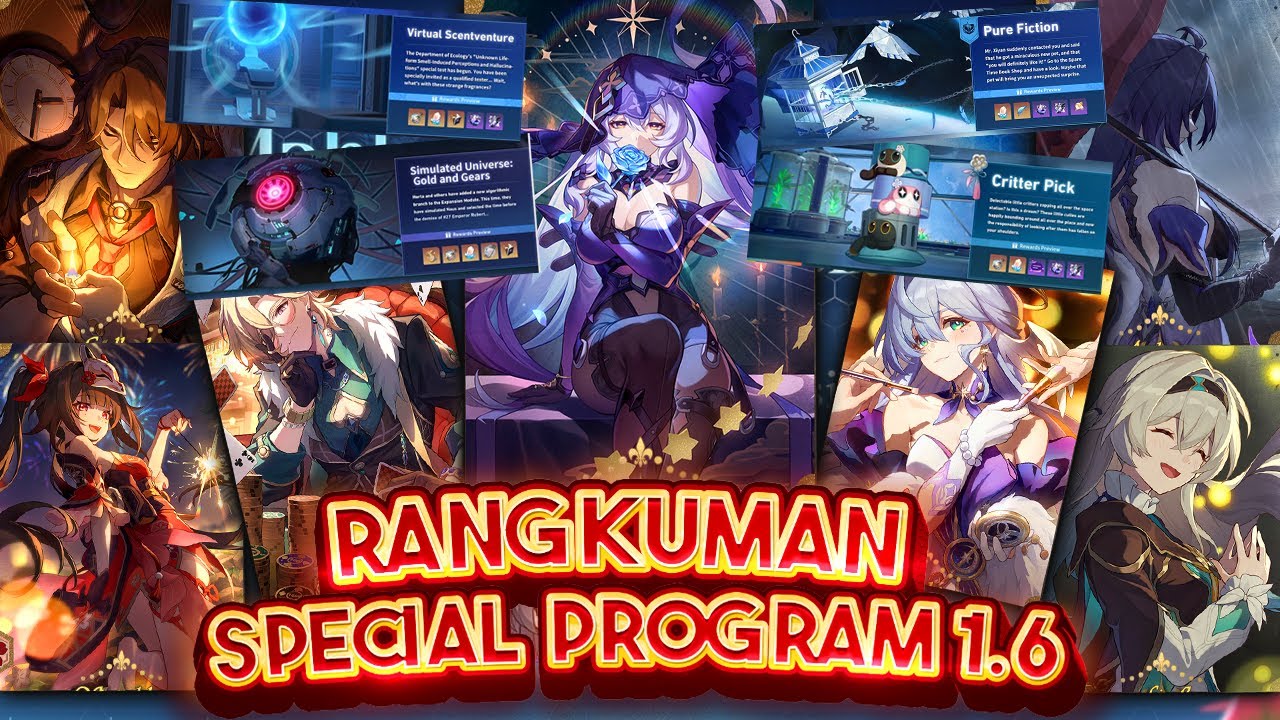 RANGKUMAN SPECIAL PROGRAM 1.6! PECAH BANGET + PENJELASAN SEMUA CHARACTER PENACONY YG BOCOR ...