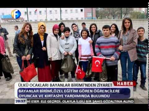 Kanal Fırat Haber   Ülkü Ocakları Bayanlar Birimi'nden Ziyaret