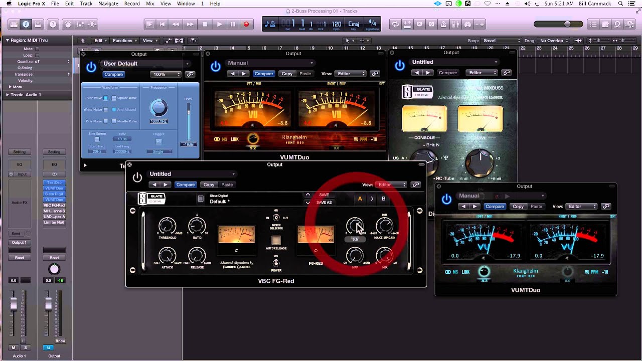 Stereo Buss (2-Buss, Mix Buss) Processing - YouTube