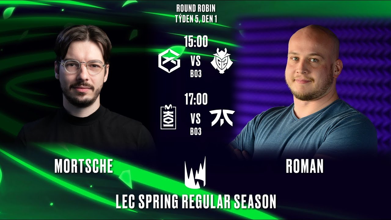 LEC | G2 vs GX | MKOI vs FNC | 2025 LEC Spring Week 5 Day 1 - YouTube