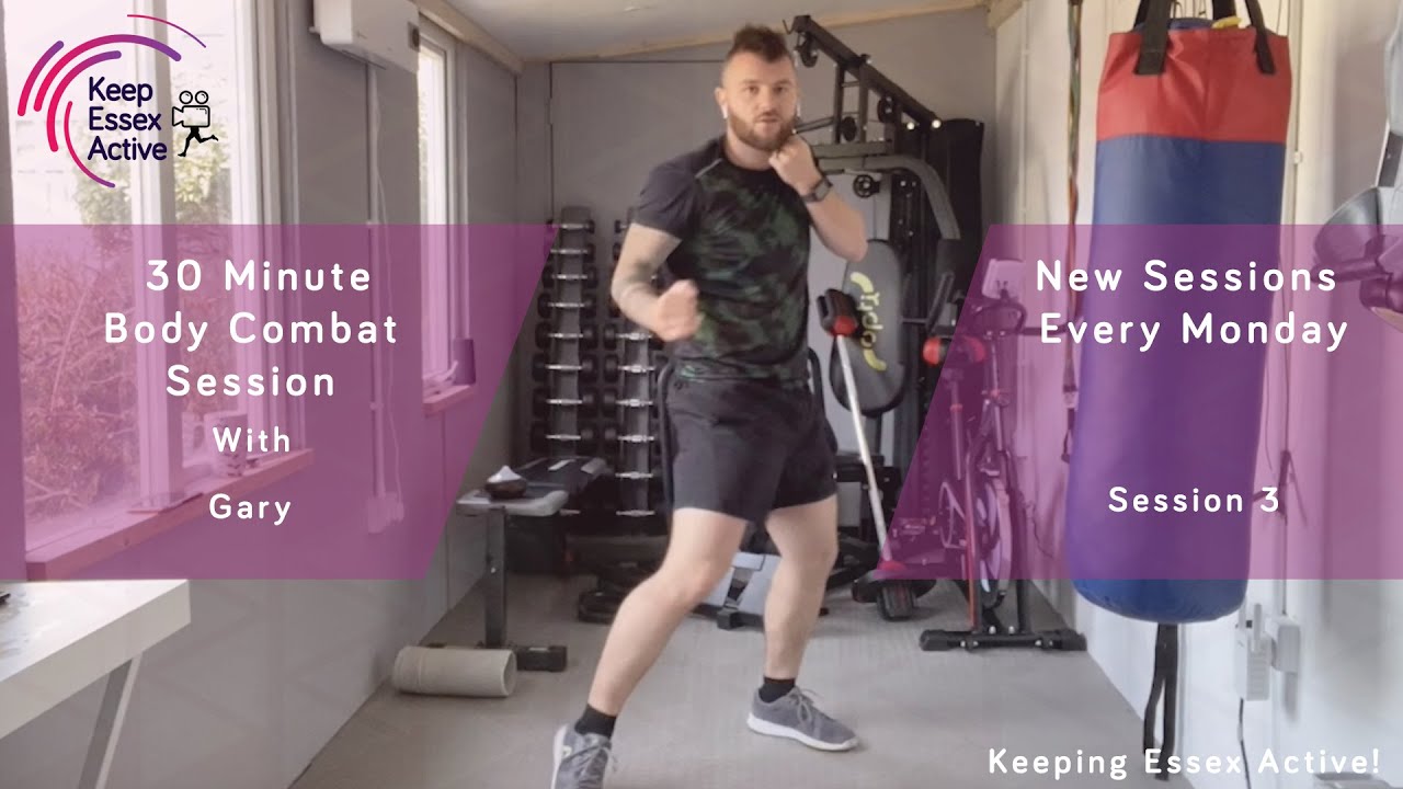 30 Minute Body Combat | Work Out with Gary | Session 3 - YouTube