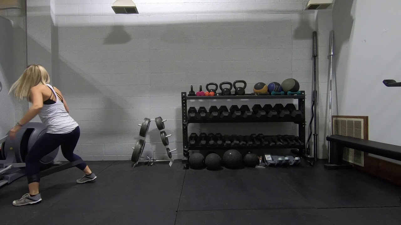 Monster Walks- Forward & Backward w/ band - YouTube