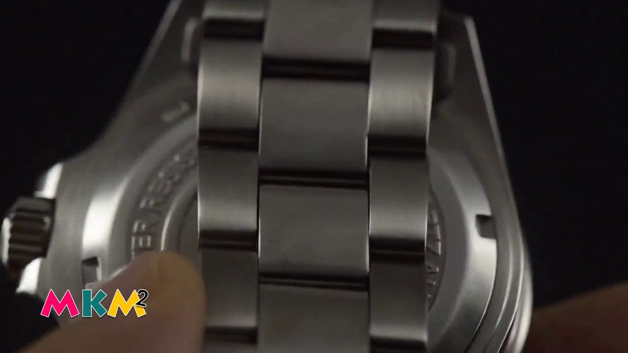 Reginald Submariner luxury quartz stainless steel Men's watch - YouTube