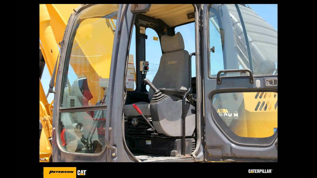 Midsized Excavator - Safe cab design - YouTube