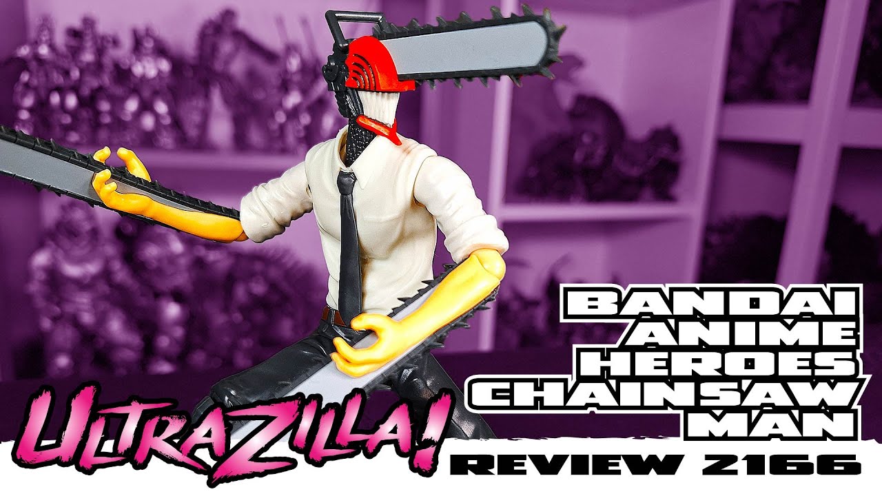 BANDAI ANIME HEROES CHAINSAW MAN | Review 2166 - YouTube