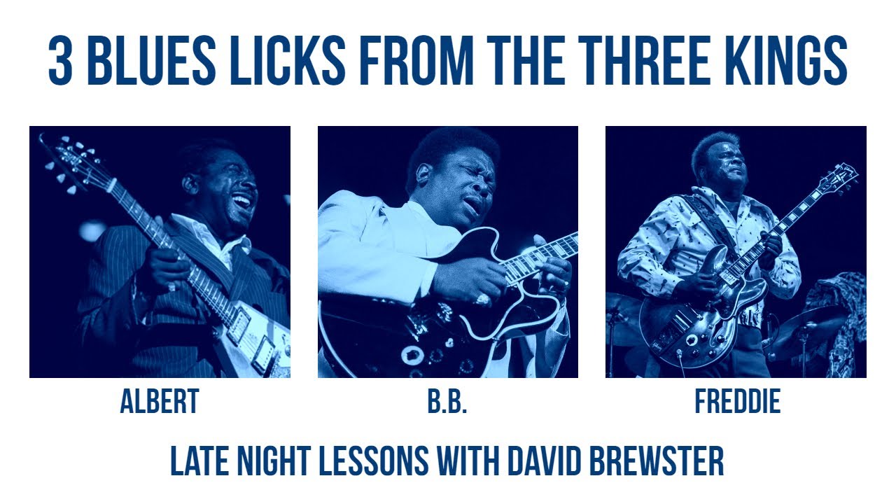 3 Blues Licks From The Three Kings - YouTube