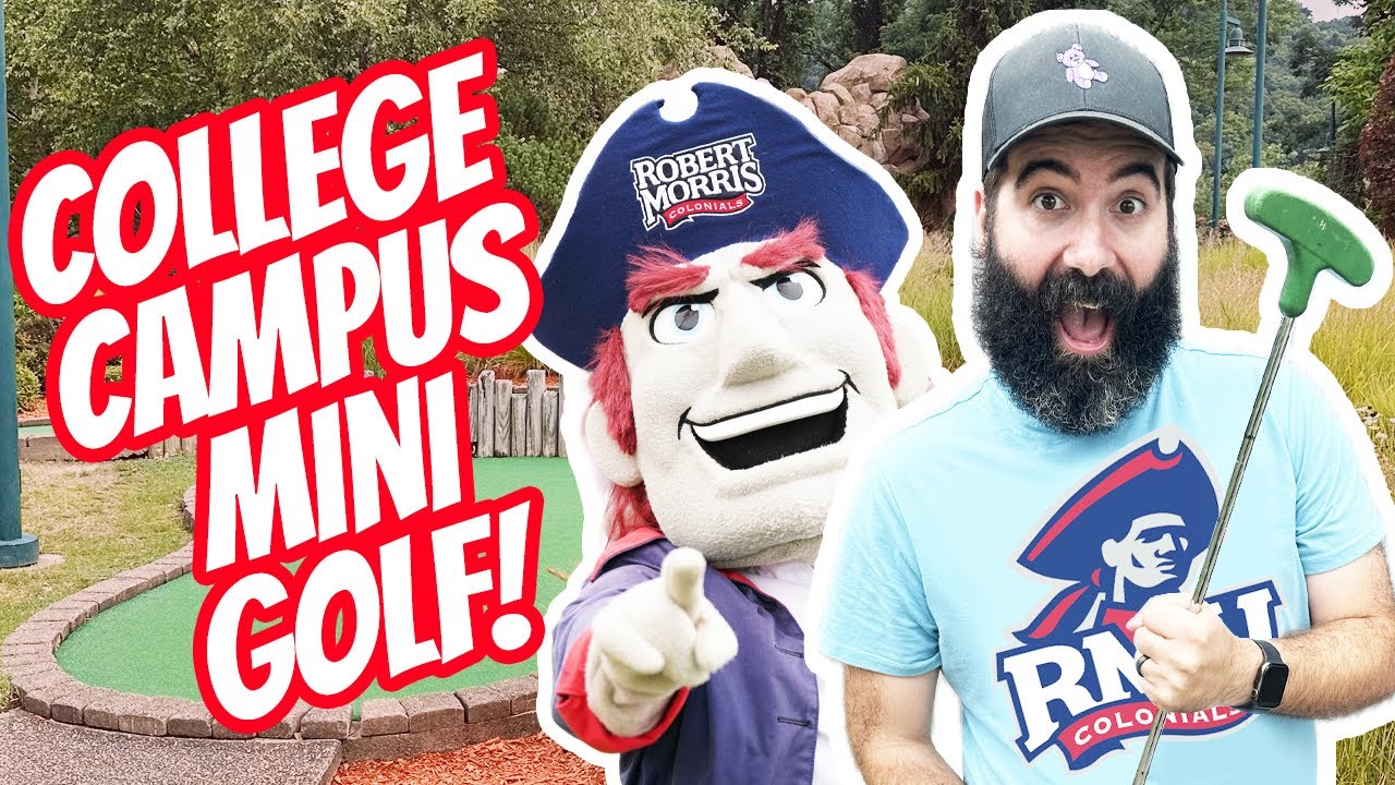 Mini Golf on an Island on a College Campus in Pittsburgh?! - YouTube