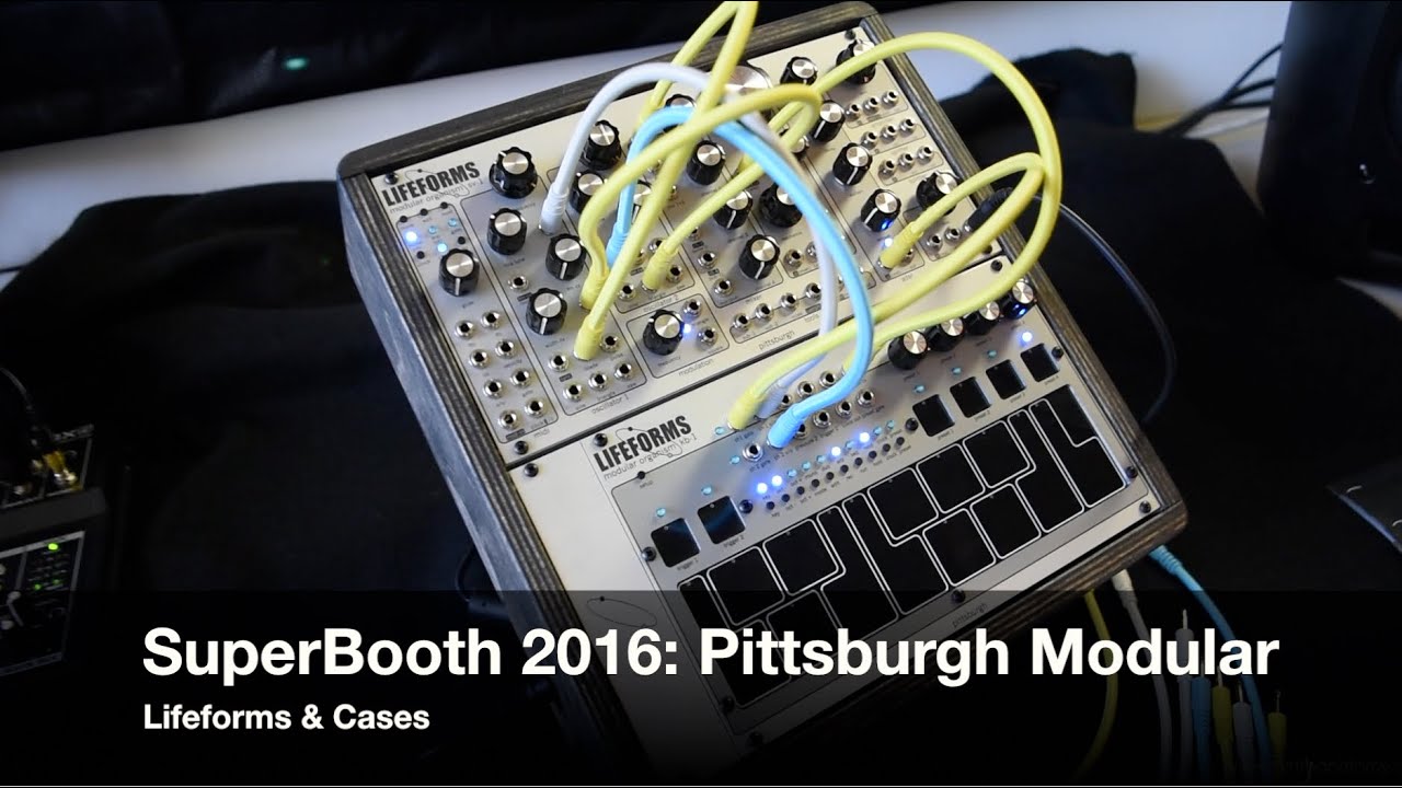 SuperBooth 2016: Pittsburgh Modular Lifeforms - YouTube