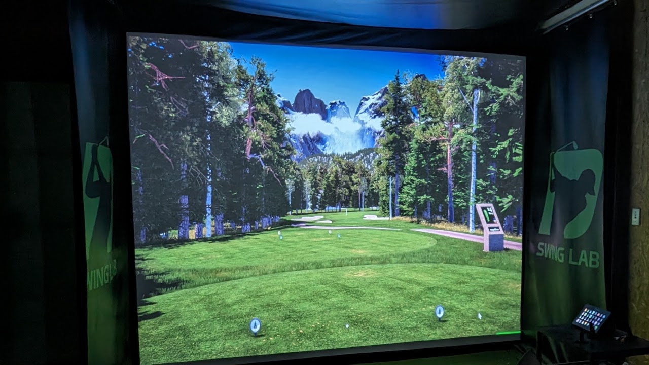 GS Pro Golf Simulator SGT - YouTube