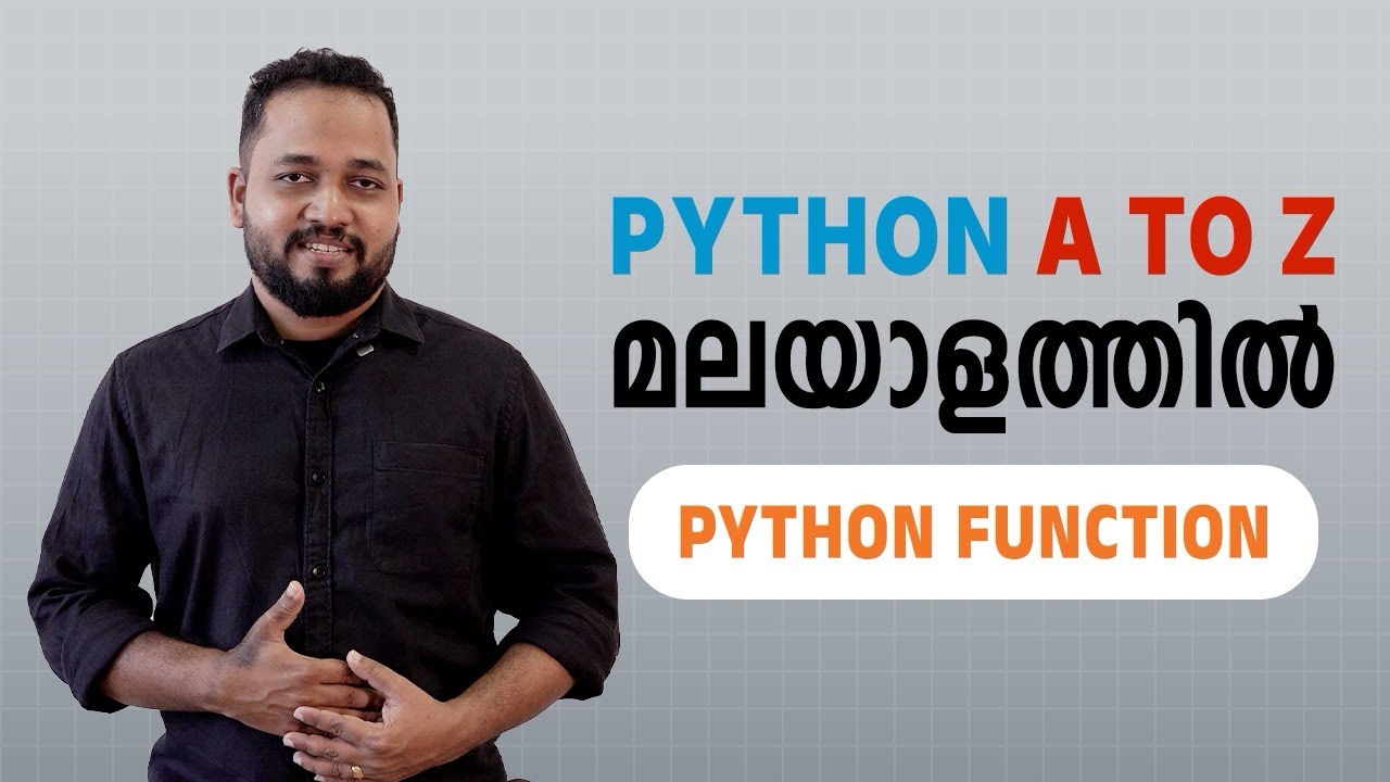 #19.Python Function Explained in Malayalam | Python Full Tutorial for beginners and advanced ...