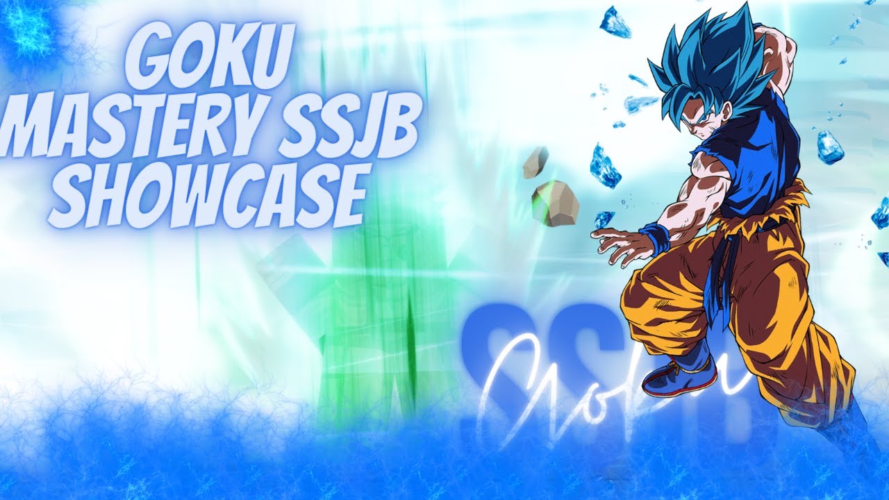 Goku mastery ssjb showcase (z battlegrounds) - YouTube