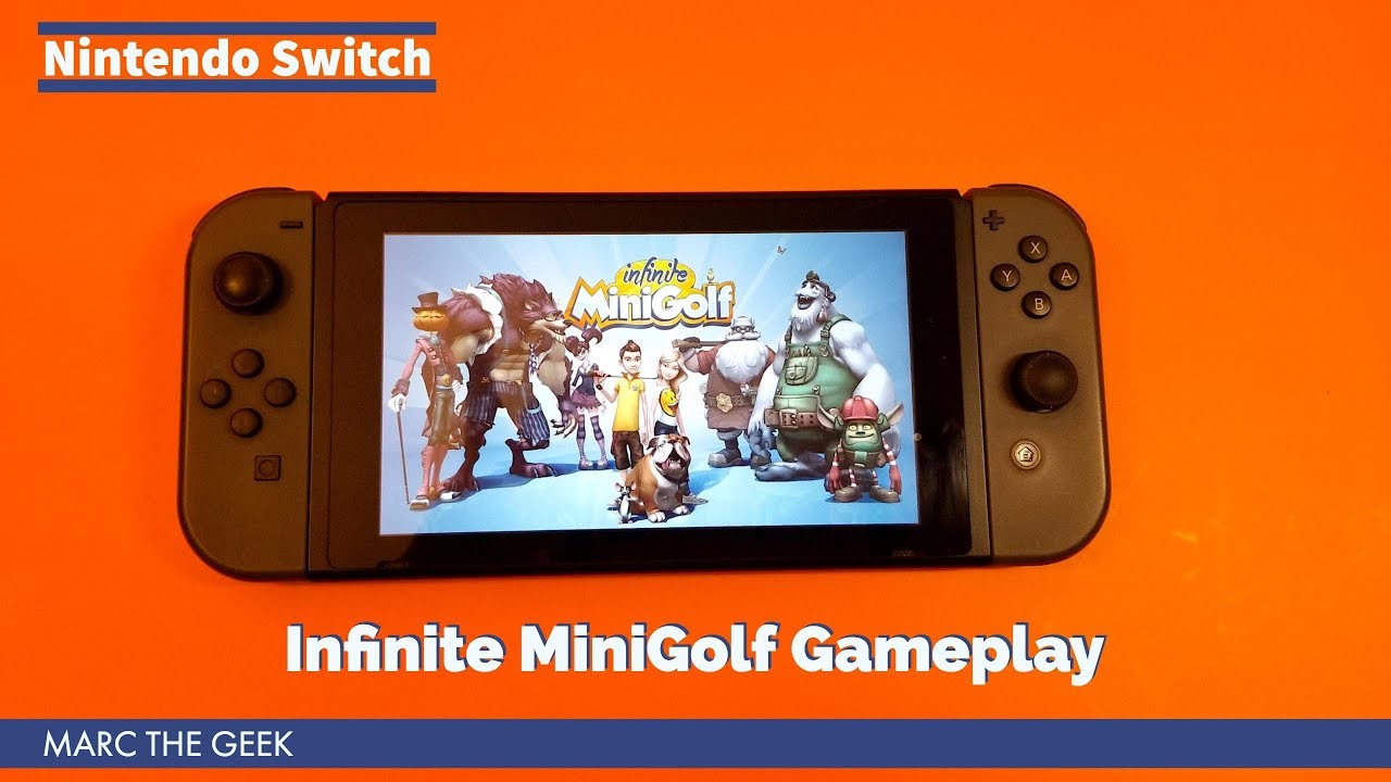 Nintendo Switch: Infinite MiniGolf Gameplay - YouTube