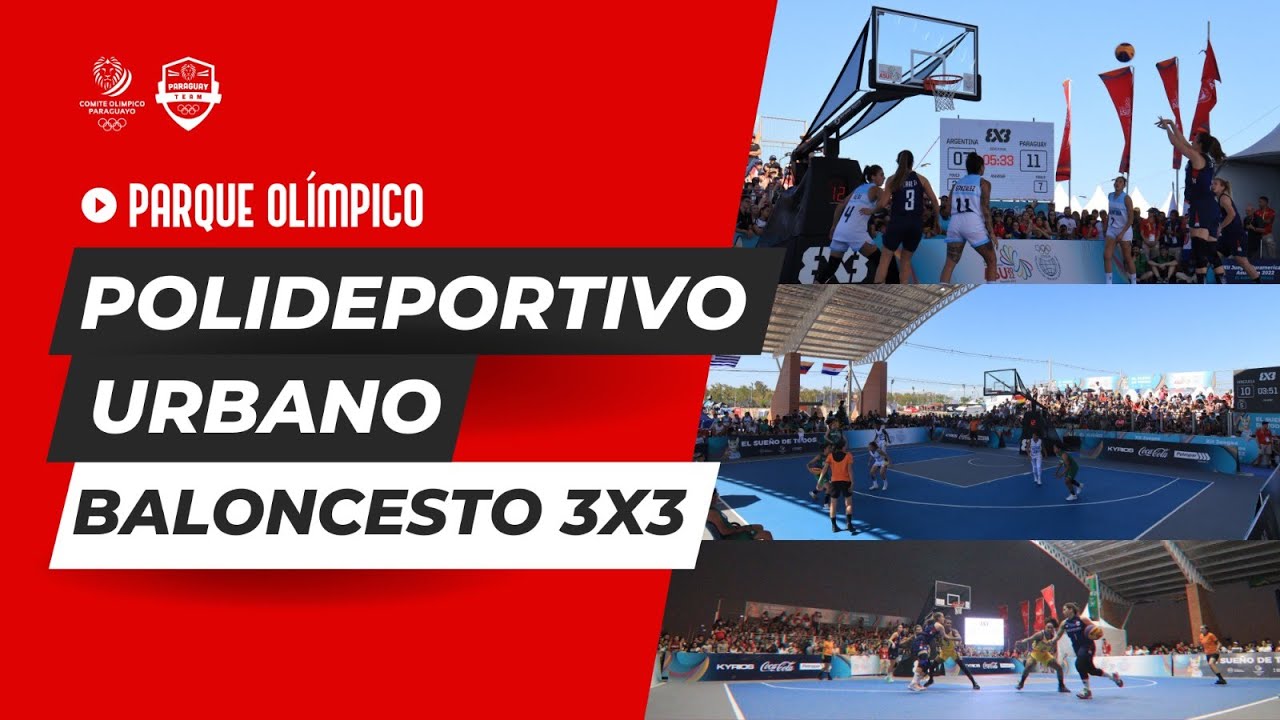 PARQUE OLÍMPICO COP - POLIDEPORTIVO URBANO - BALONCESTO 3X3 - YouTube