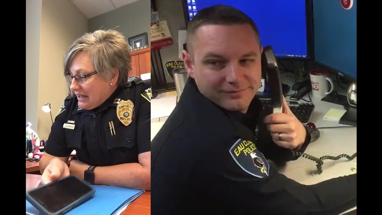 These Phone Scammers Wanted To Arrest A Real Police Captain - YouTube