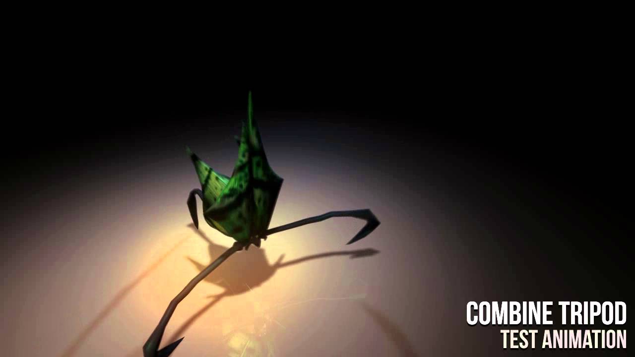 Combine Tripod | Test Animation - YouTube