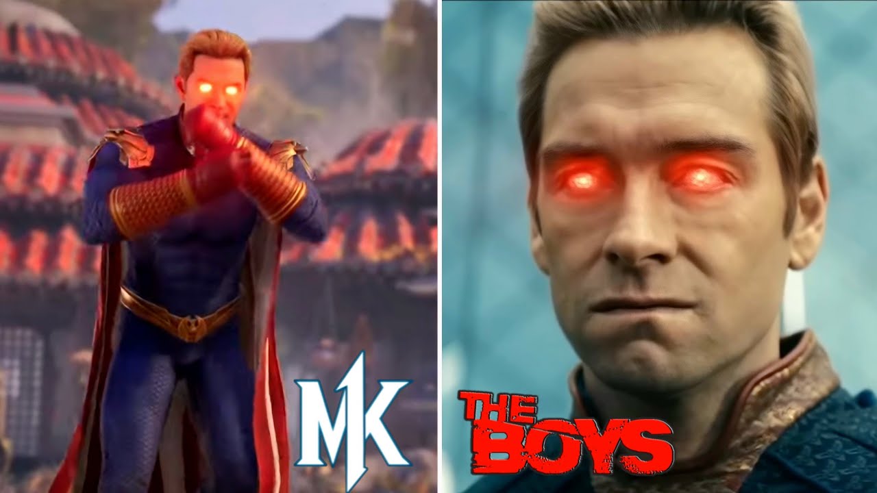 Mortal Kombat 1 - Homelander Intro & Outro Comparison | The Boys vs ...