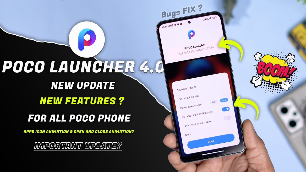 New Poco Launcher Update for Poco Devices - Mind blowing glowing ...