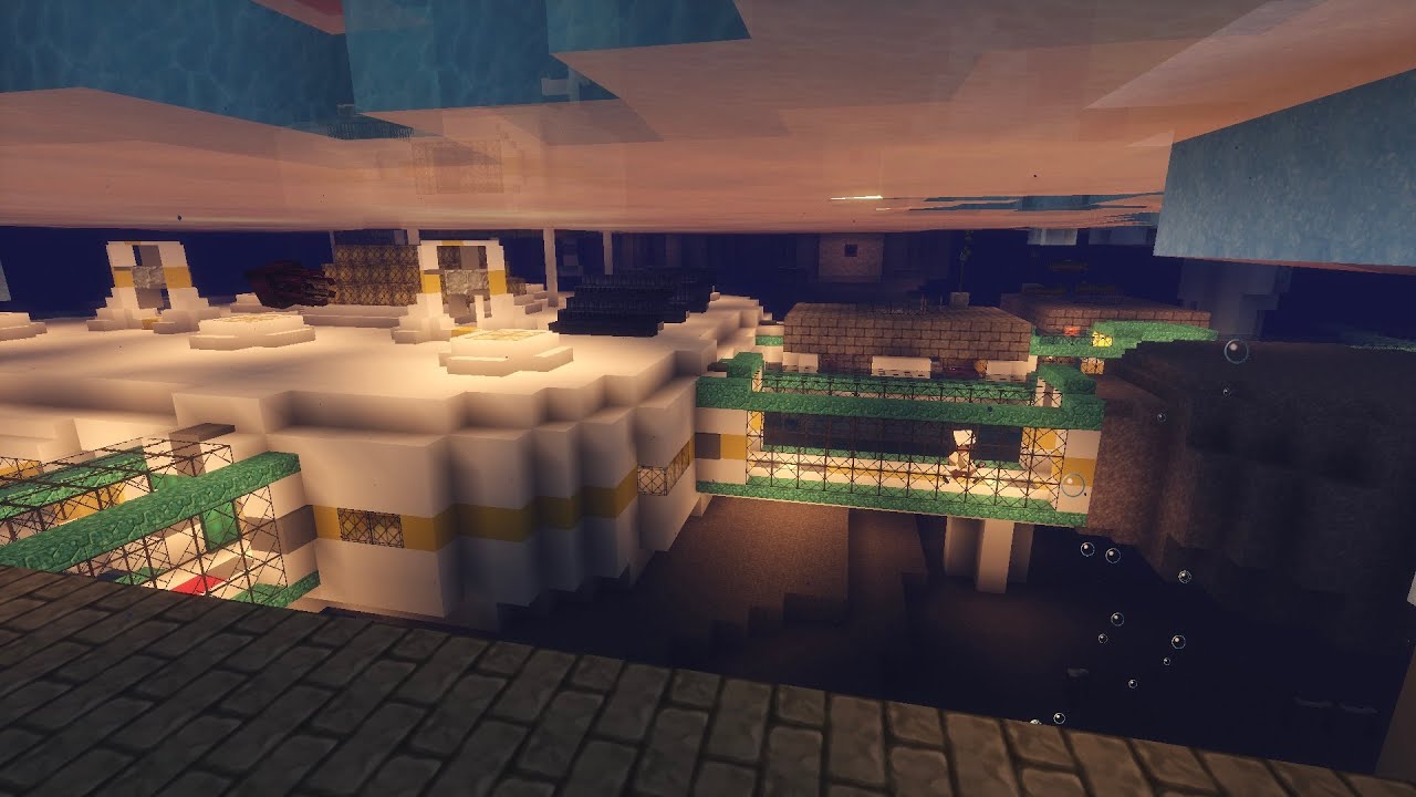 Minecraft Minecolonies Mod Multiple Styles including Underwater Base ...