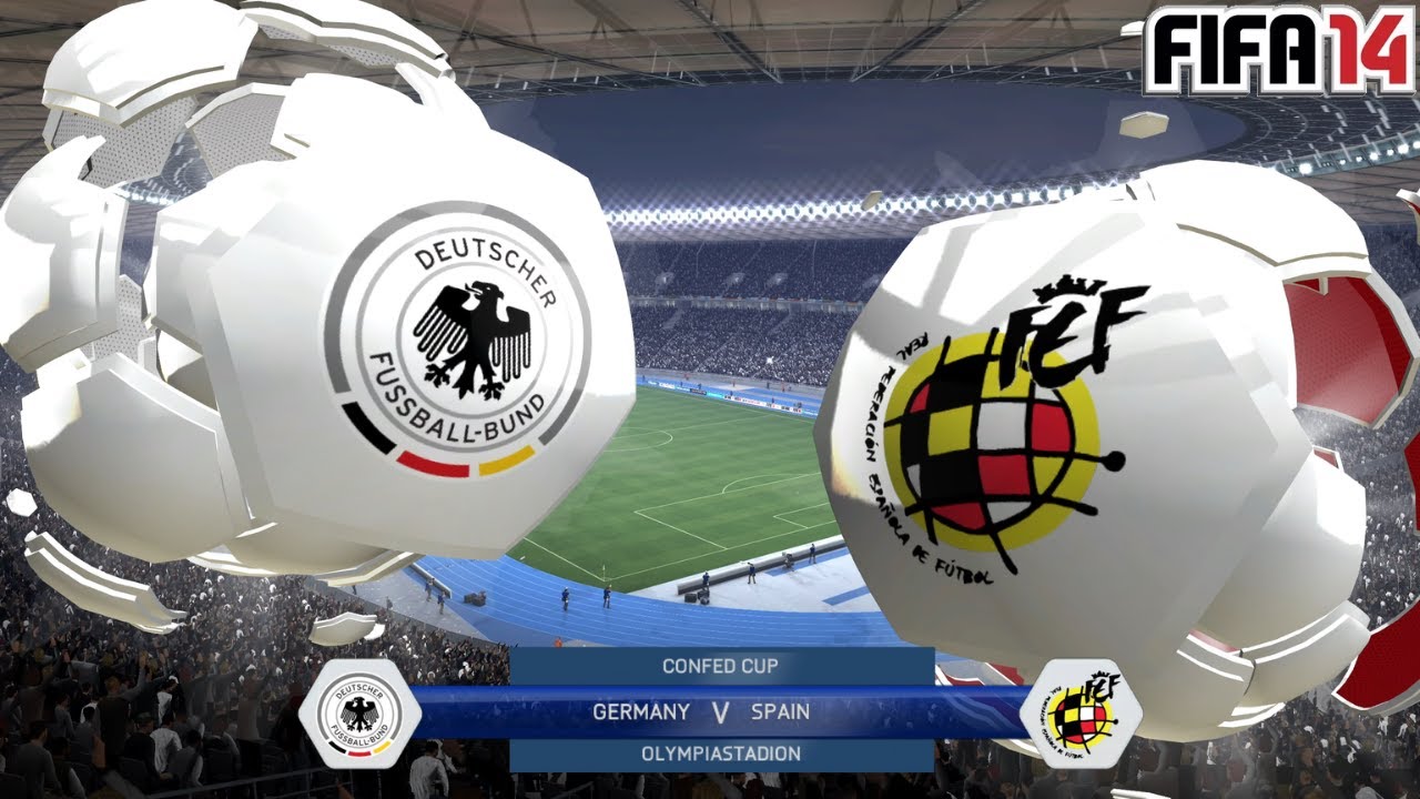 [FIFA 14 - Manager Career] Confed Cup 2025 | Final | Germany - Spain ...