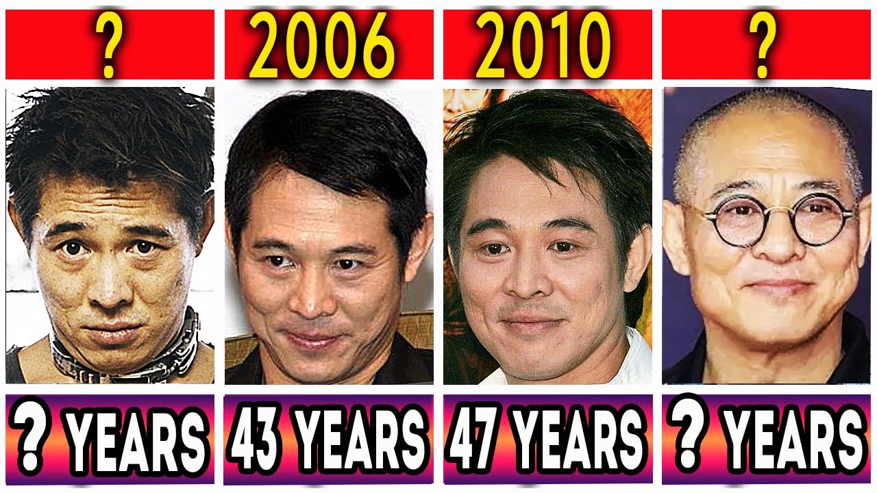 JET LI FROM THE AGE 17 TO 2023 | + FUN FACTS - YouTube