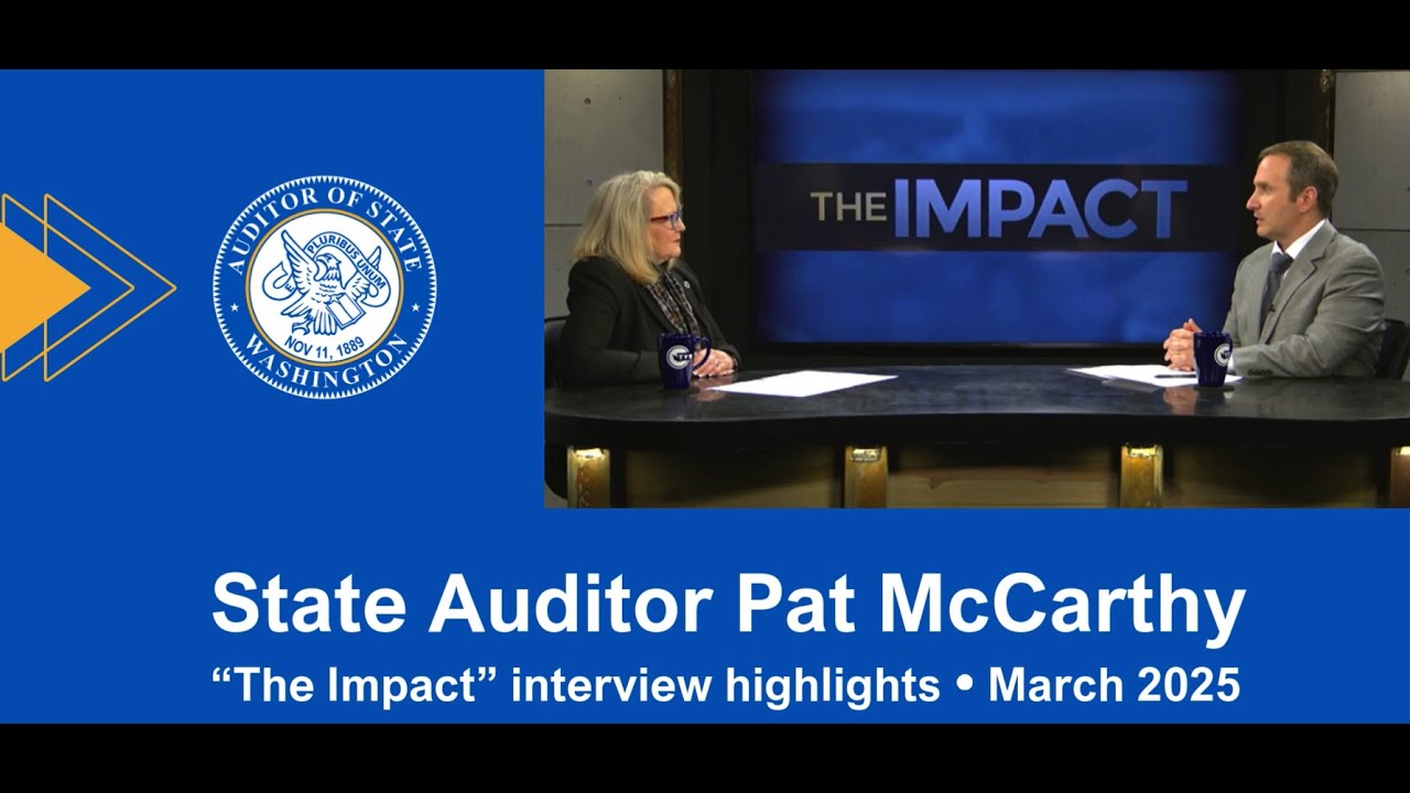 State Auditor Pat McCarthy interview highlights from TVW's 'The Impact ...