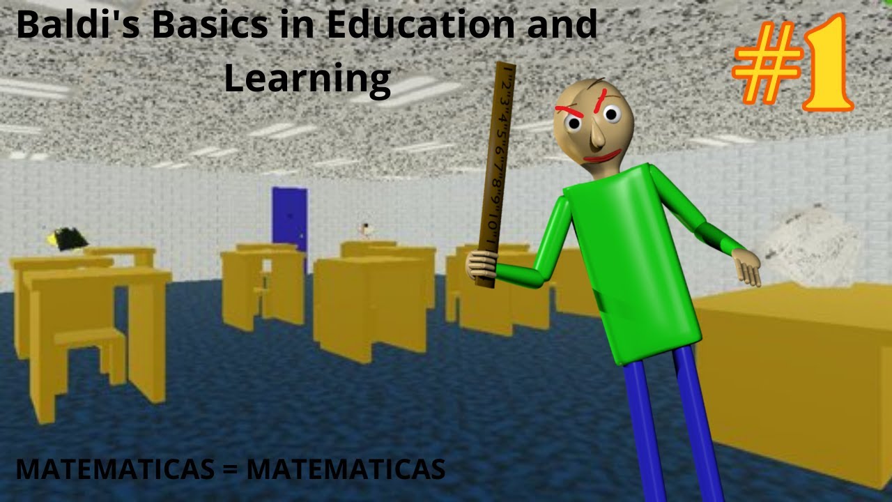 Baldi's Basics in Education and Learning Gameplay - YouTube