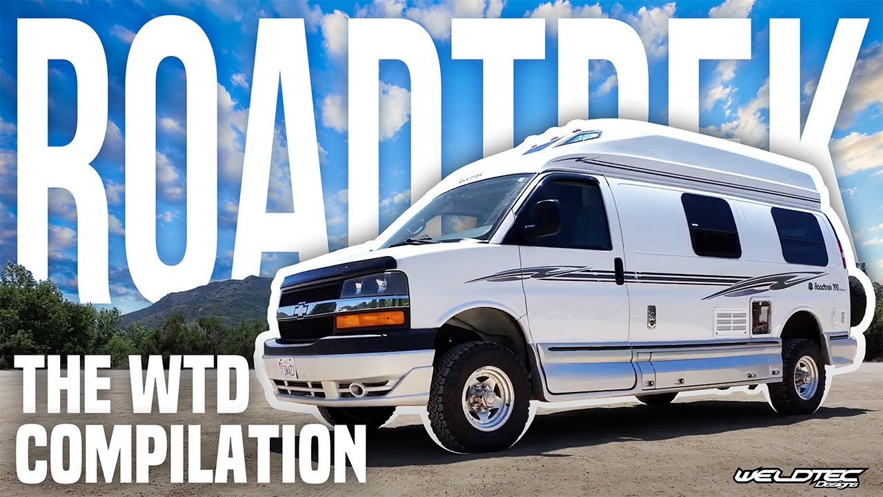 WeldTec Designs Chevy RoadTrek Suspension Upgrade Compilation | Best ...