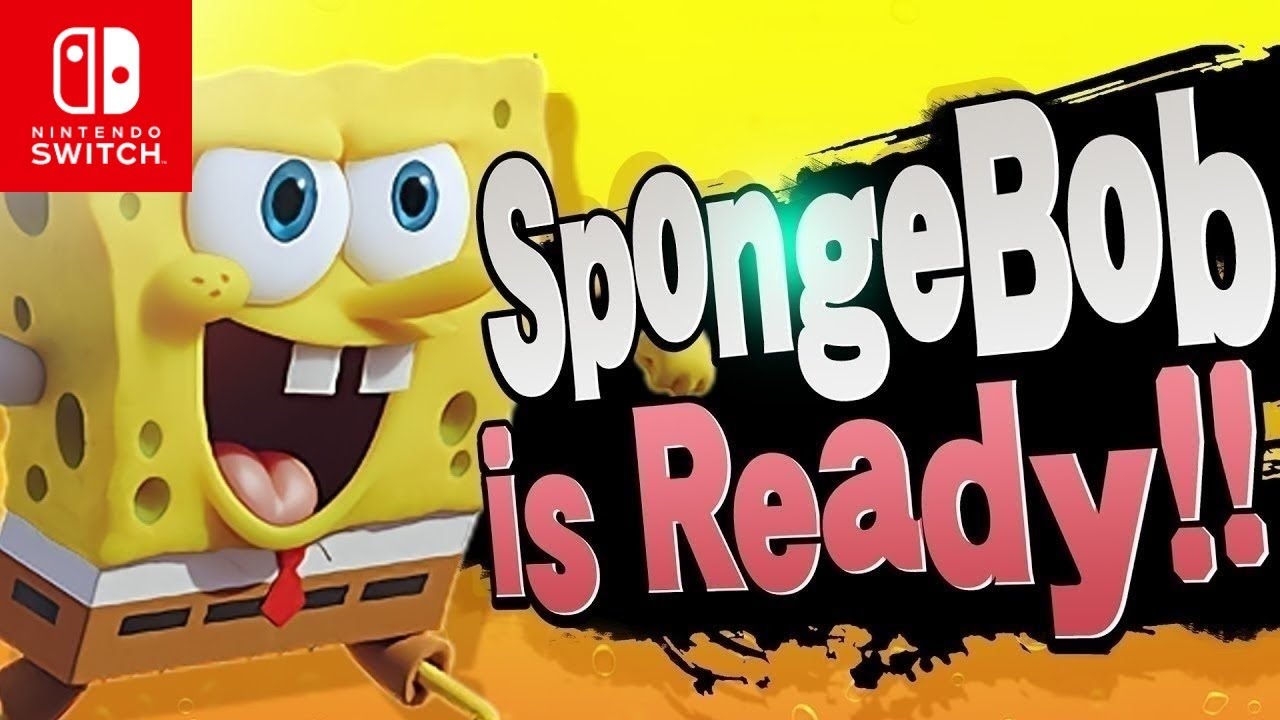 Super Smash Brothers Ultimate Spongebob Reveal Trailer (FAN-MADE) - YouTube
