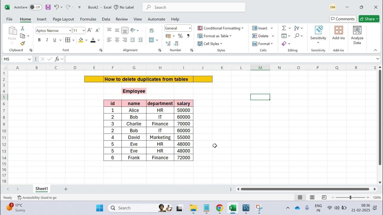 How to delete duplicates from tables I Important SQL Interview Question ...
