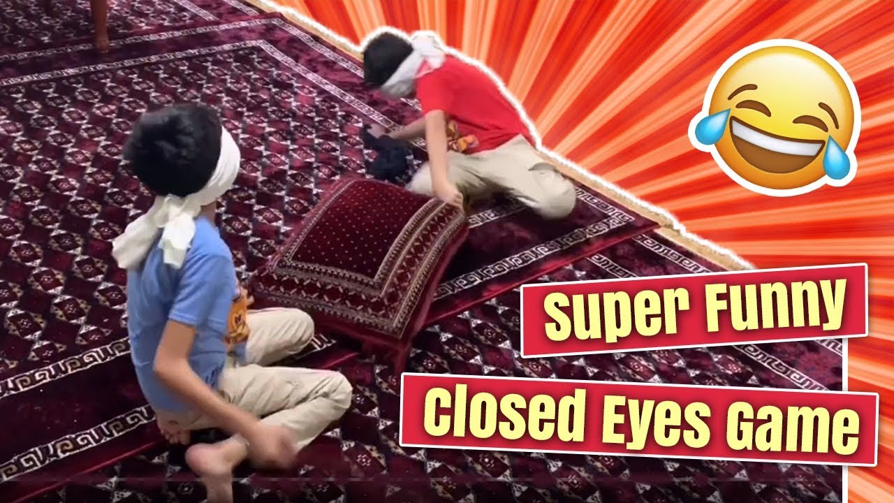 Super Funny Closed Eyes Game - YouTube