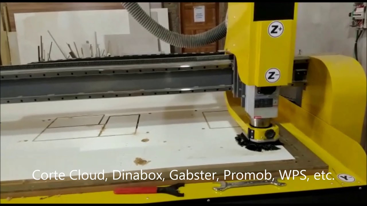 Router cnc Elite S para Marcenaria - YouTube