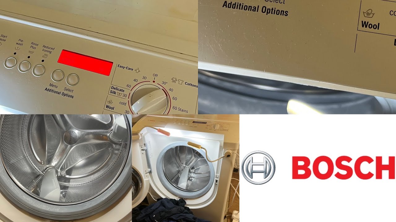 Imported Bosch Logic 10, WBB24756GB10, Cotton 40°c, Normal Wash Using ...