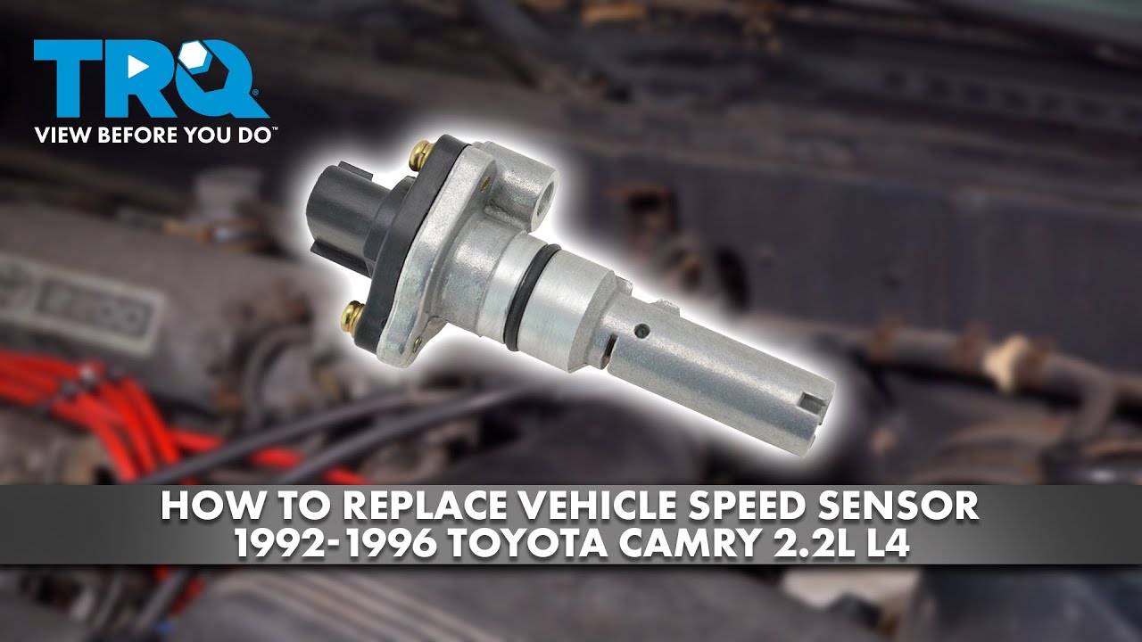 How to Replace Vehicle Speed Sensor 1992-1996 Toyota Camry 2.2L L4 ...