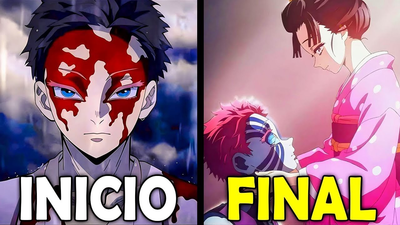 KIMETSU NO YAIBA: Toda la Historia de AKAZA en 1 VIDEO! | Resumen ...