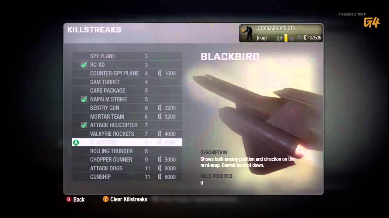 Black Ops Perks, Killstreaks, Guns, Attachments, Emblem Editor - YouTube