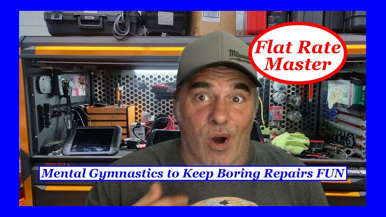 Mental Gymnastics to Keep Boring Repairs FUN - YouTube