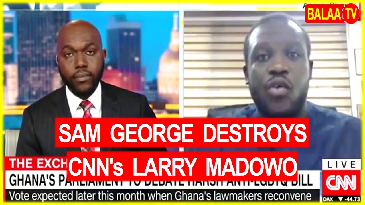 CNN Larry Madowo trends in Ghana after MP Sam George CNN Interview on ...
