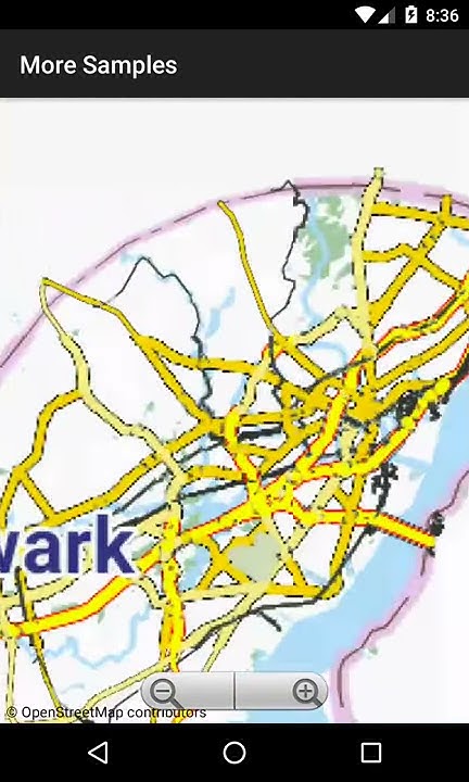 "Open Map" demo application for osmdroid - Maps Forge Adapter - YouTube