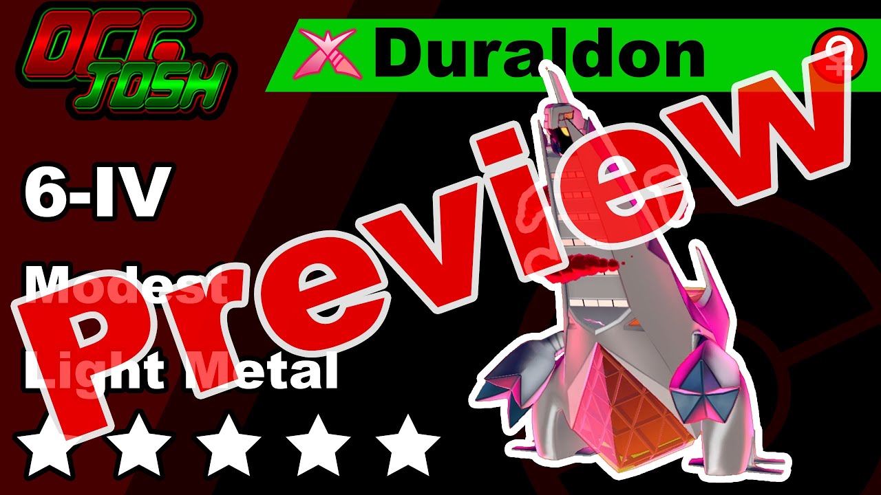 Monday Duraludon G-Max Raid and Giveaway Preview - YouTube