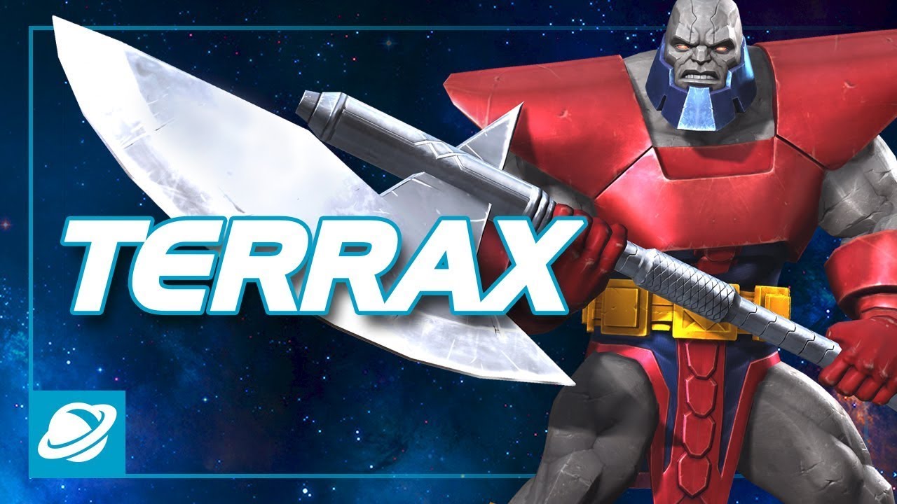 Terrax Special Attacks (Marvel Contest Of Champions) - YouTube