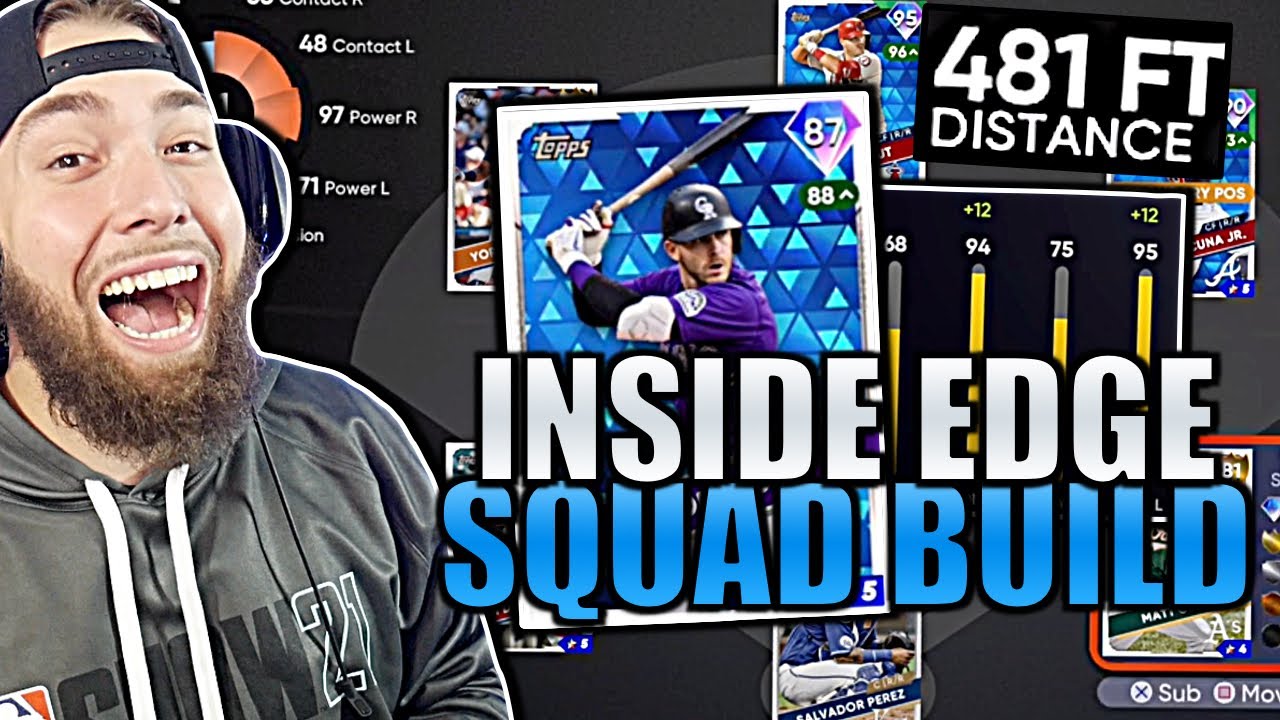 481 FOOT MIKE TROUT BOMB! Inside Edge Squad Builder MLB The Show 21 ...