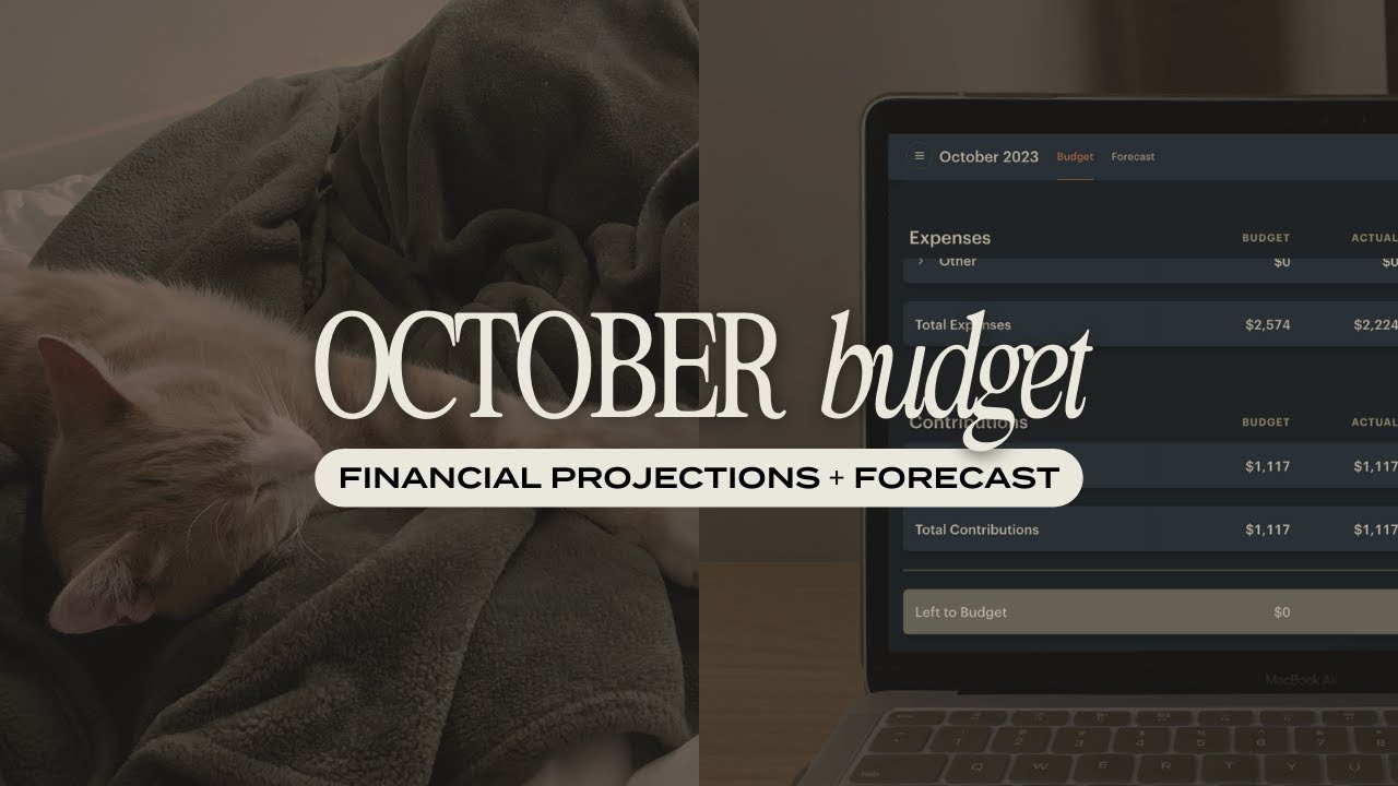 October 2023 Budget Closeout | Financial Projections - YouTube