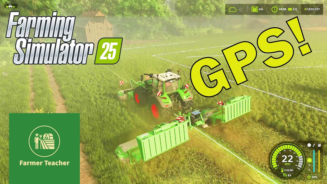 FS25 GPS on Farming Simulator 25! - YouTube